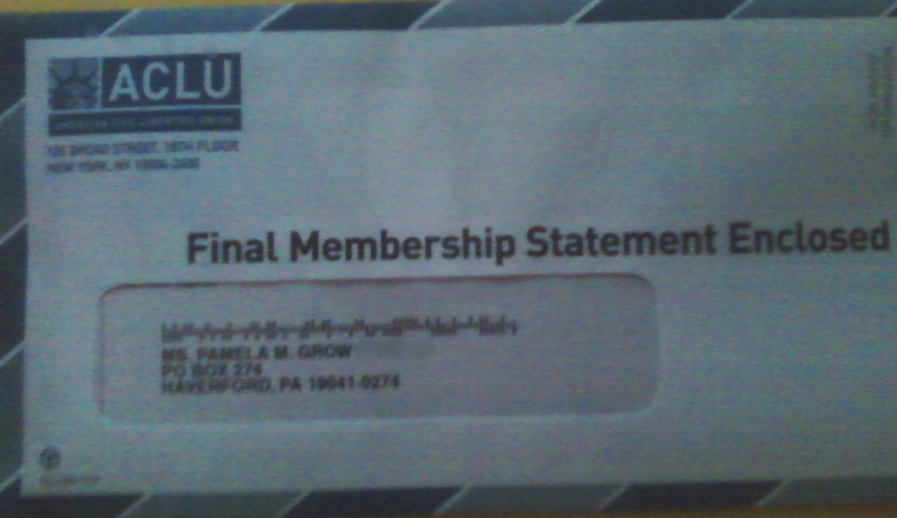 ACLU | Pamela Grow